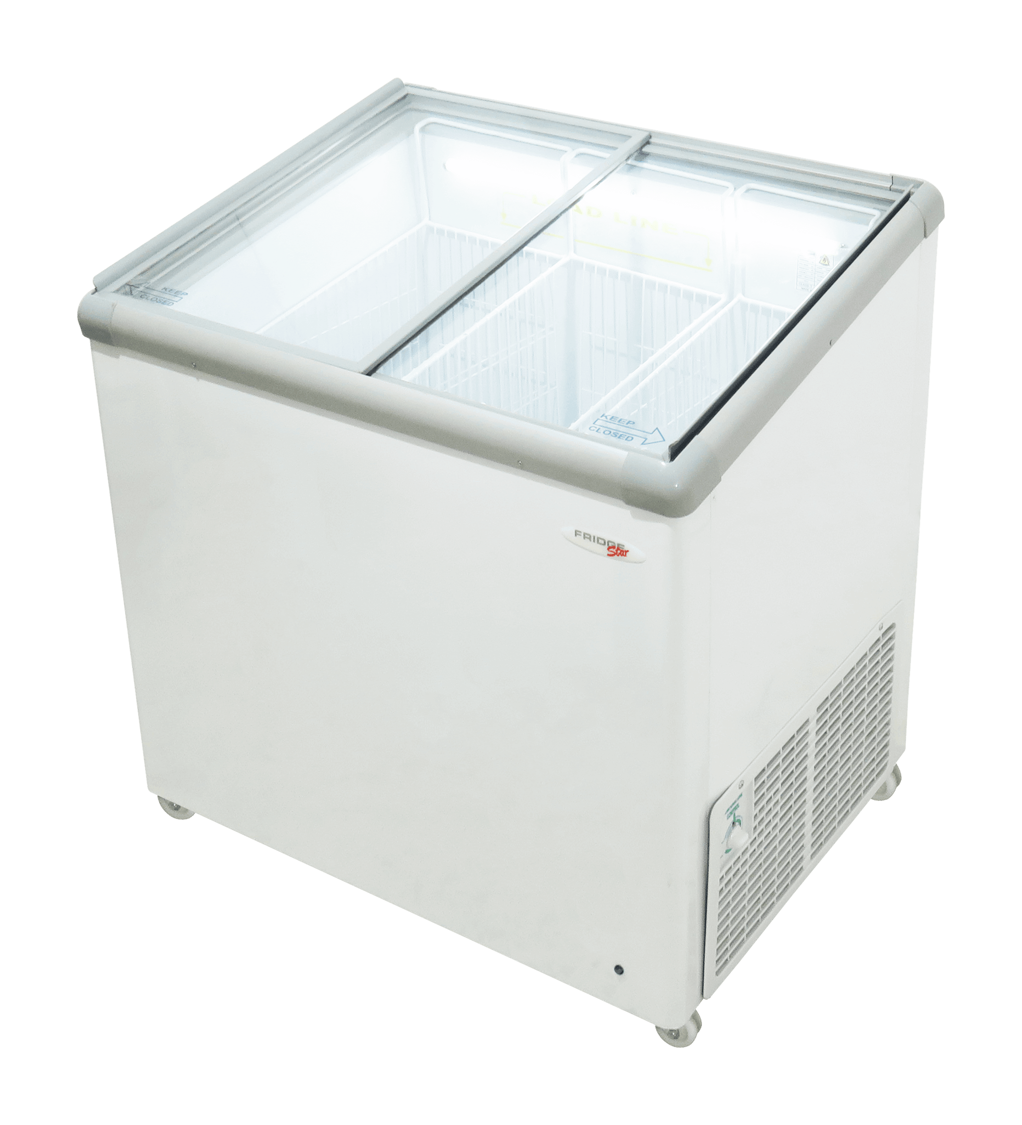 CF310VI Fridge Star Slanted Glass Top Ice-cream Freezer – Megastar Home ...