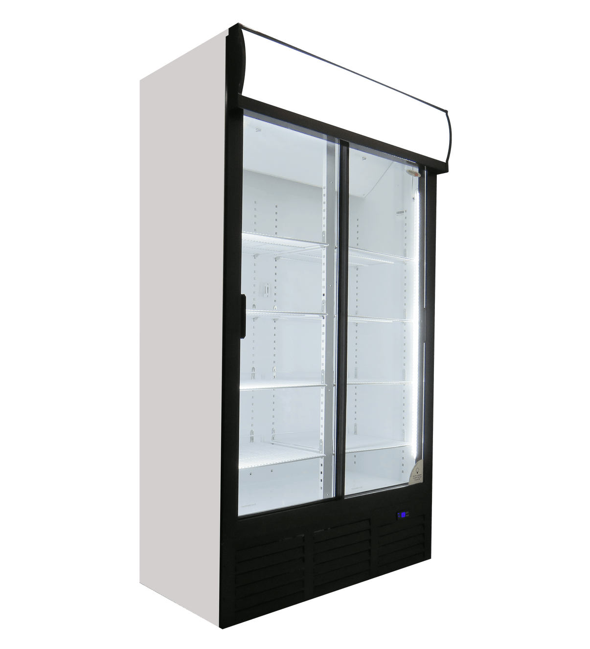 ES1140SL Fridge Star slimline sliding doors beverage cooler – Megastar ...